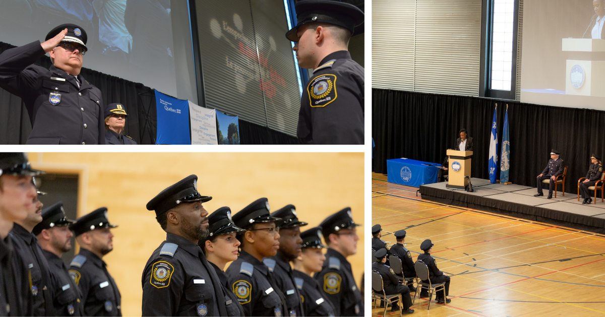 Dernière cohorte d’agents des services correctionnels diplômée de l ...